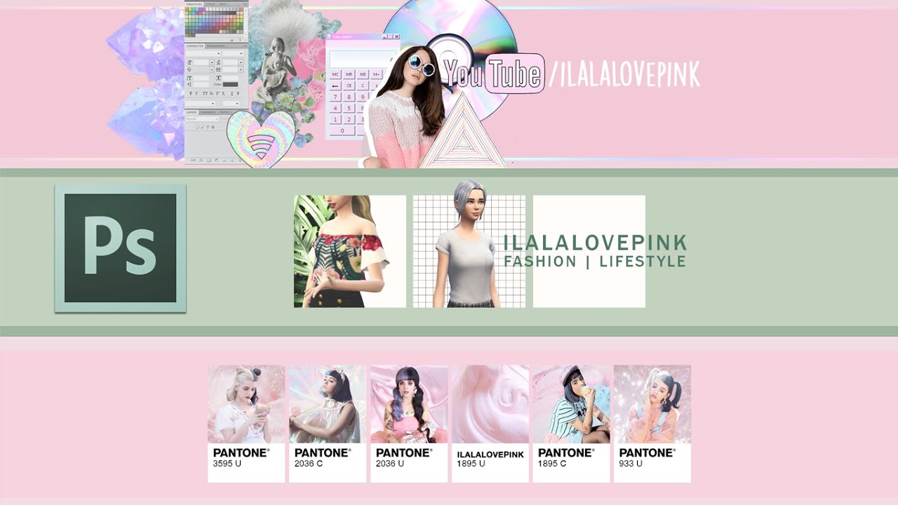3 DIY youtube banners ♡ - YouTube