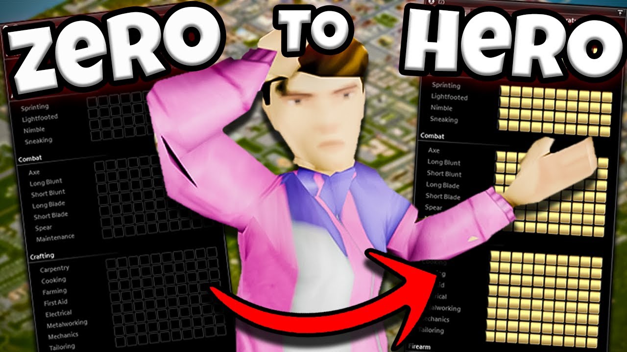 Can a Beginner Max All Stats? ¦ Project Zomboid Build 42.9 - YouTube