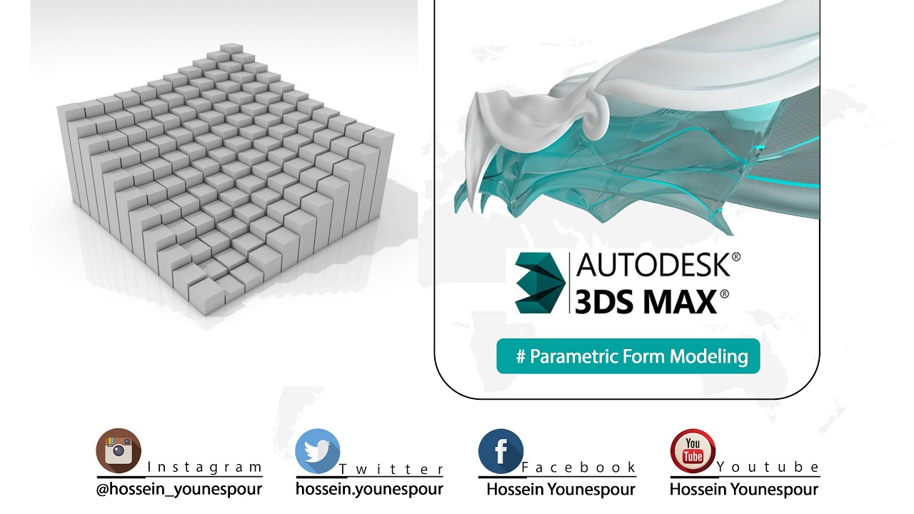 3Dstudio MAX TUTORIAL: how to Modeling Parametric Form in 3DstudioMAX ...
