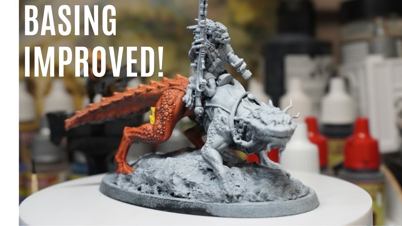 Mastering Miniature Basing: Techniques with Milliput! - YouTube