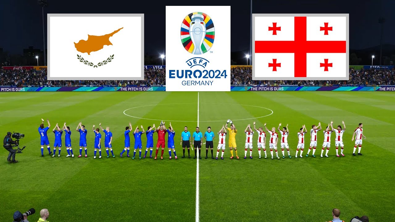 Cyprus vs Georgia (1-2) All Goals Full Match | UEFA Euro 2024 ...
