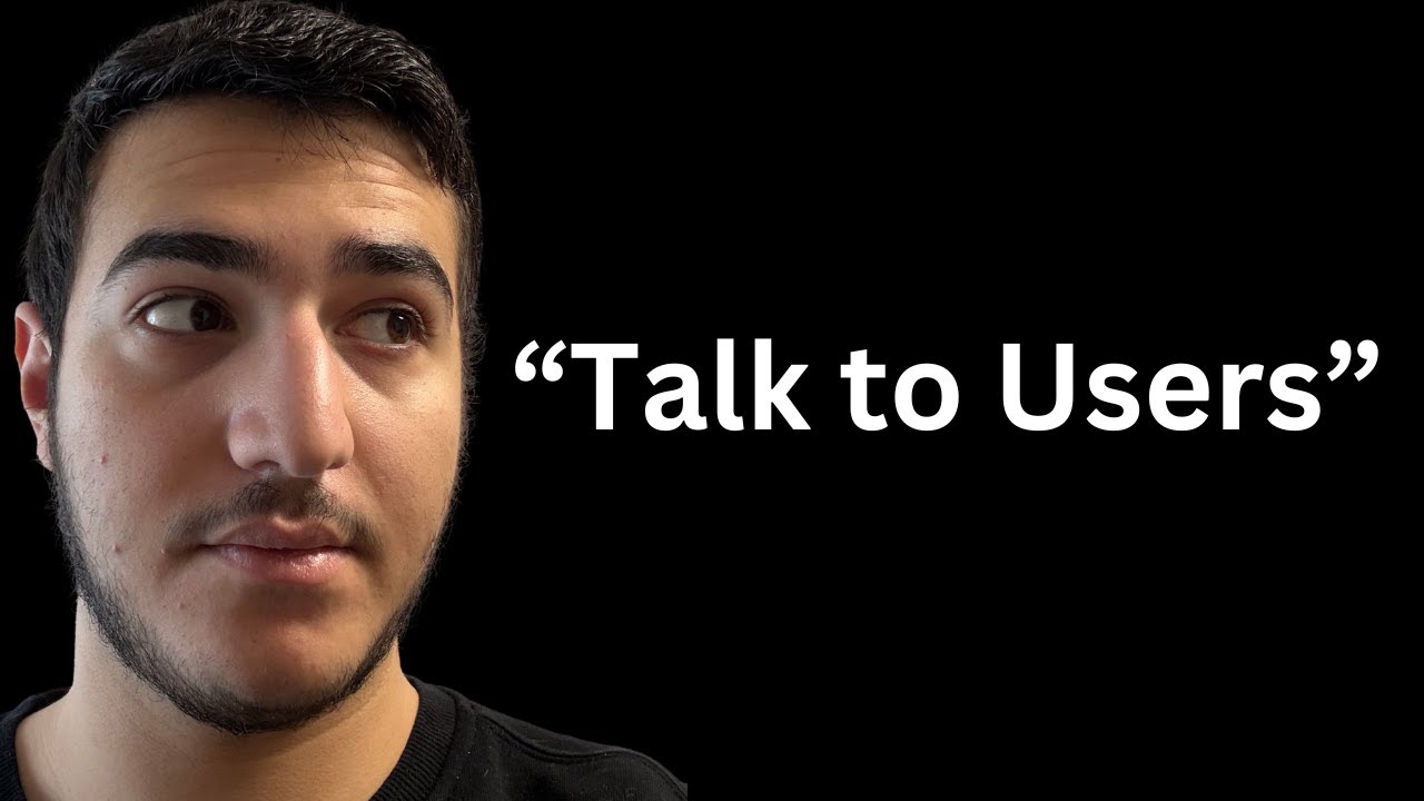 How to Actually „Talk to Users“ - YouTube