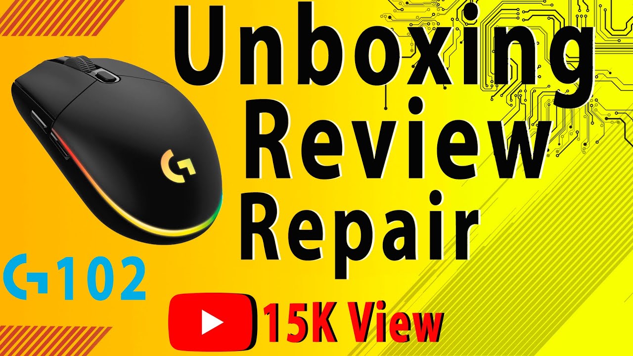 Logitech G102 Mouse Review Use and Repair | Hindi | GTech-Hindi # ...
