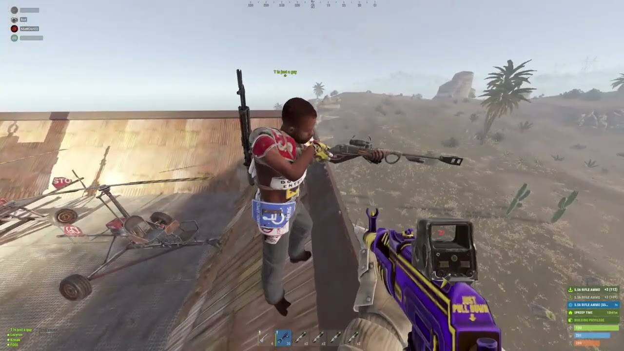 2k hours vs 100 hours rust - YouTube