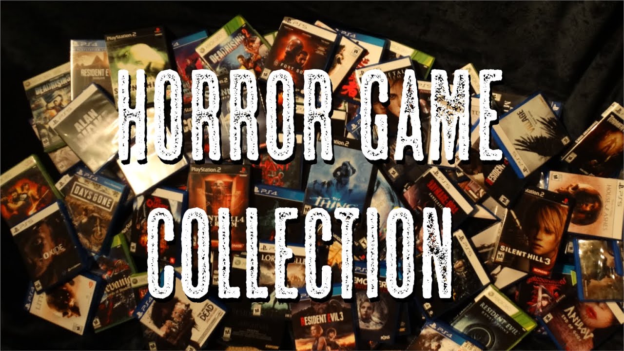 My Horror Game Collection - YouTube