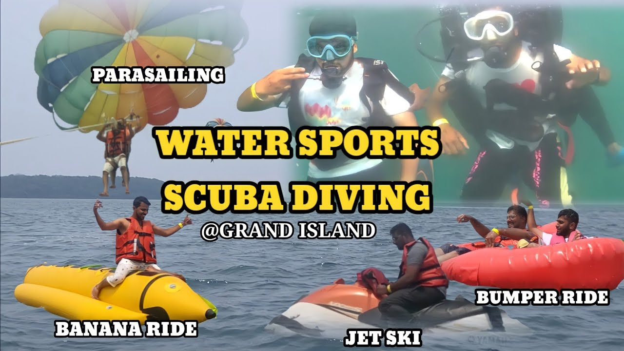Water Sports in Goa | Scuba Diving | Price details | Parasailing ...