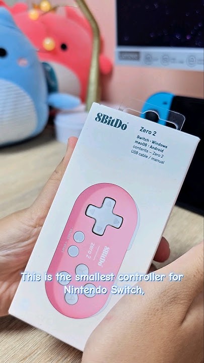 Unboxing the smallest controller for nintendo switch, android, windows ...