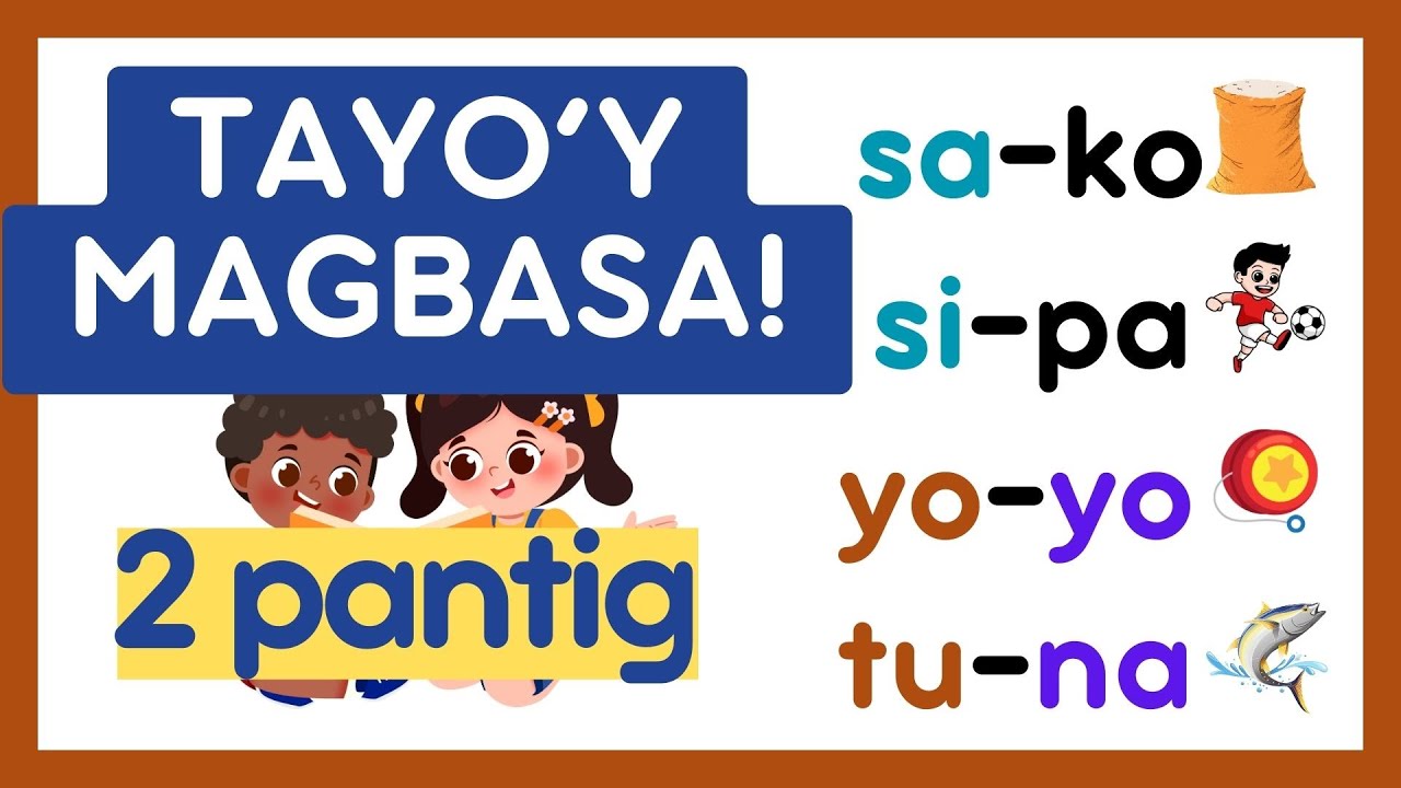 Pagsasanay Bumasa -- Filipino Phonics--- (short clips) - YouTube