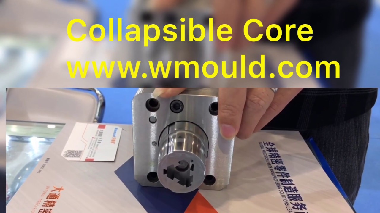 Collapsible Core for Plastic injection Mold - YouTube