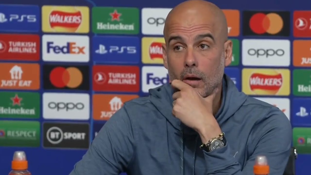 Pep Guardiola Press Conference - Mancity vs Bayern (Champions League ...