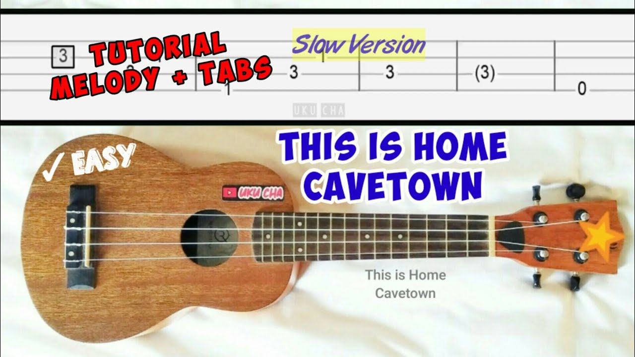 Melody This is Home Cavetown | Easy Melody Fingerstyle Ukulele Tabs ...