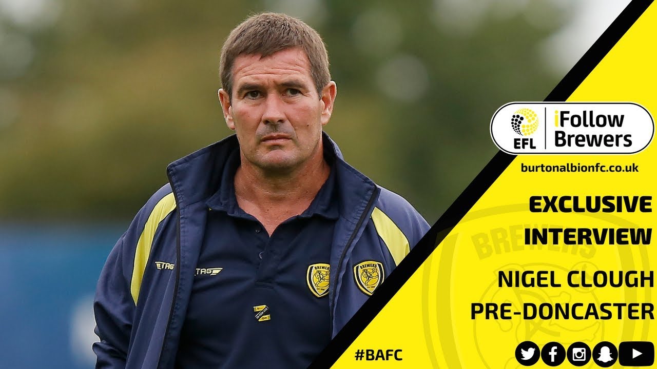 PRE-DONCASTER | Nigel Clough speaks to iFollow Brewers - YouTube