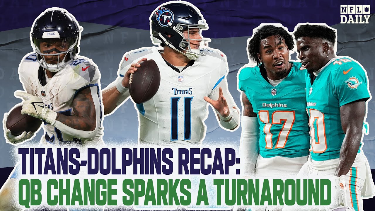 Titans-Dolphins Recap: QB Change Sparks a Turnaround - YouTube