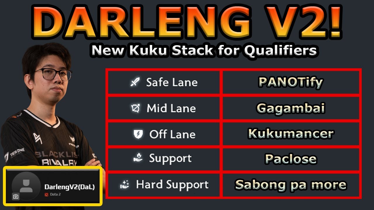 DARLENG V2!? New Kuku Stack for qualifiers Let's Go! | Kuku stream ...