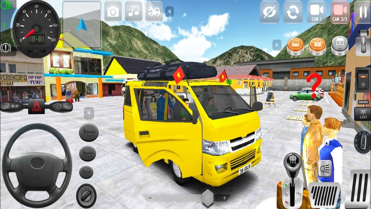 Minibus Simulator Vietnam - Toyota Hiace Driving - Bus Game Android ...