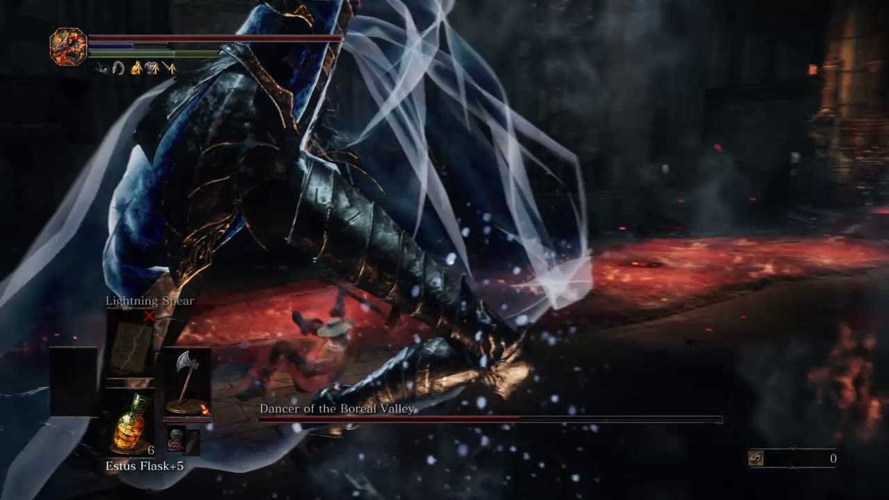 Low level dancer fight dark souls 3 - YouTube