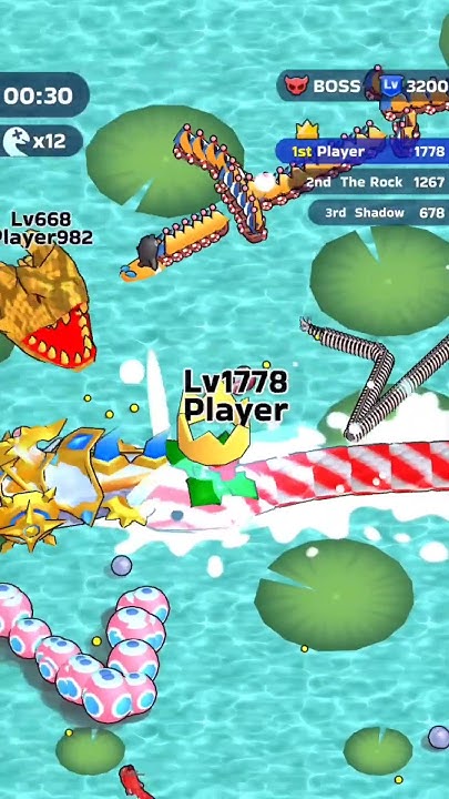 Snake Clash.io Max Level Gameplay//Epic Best Snake Clash.io Gameplay- 102 #shortgame - YouTube