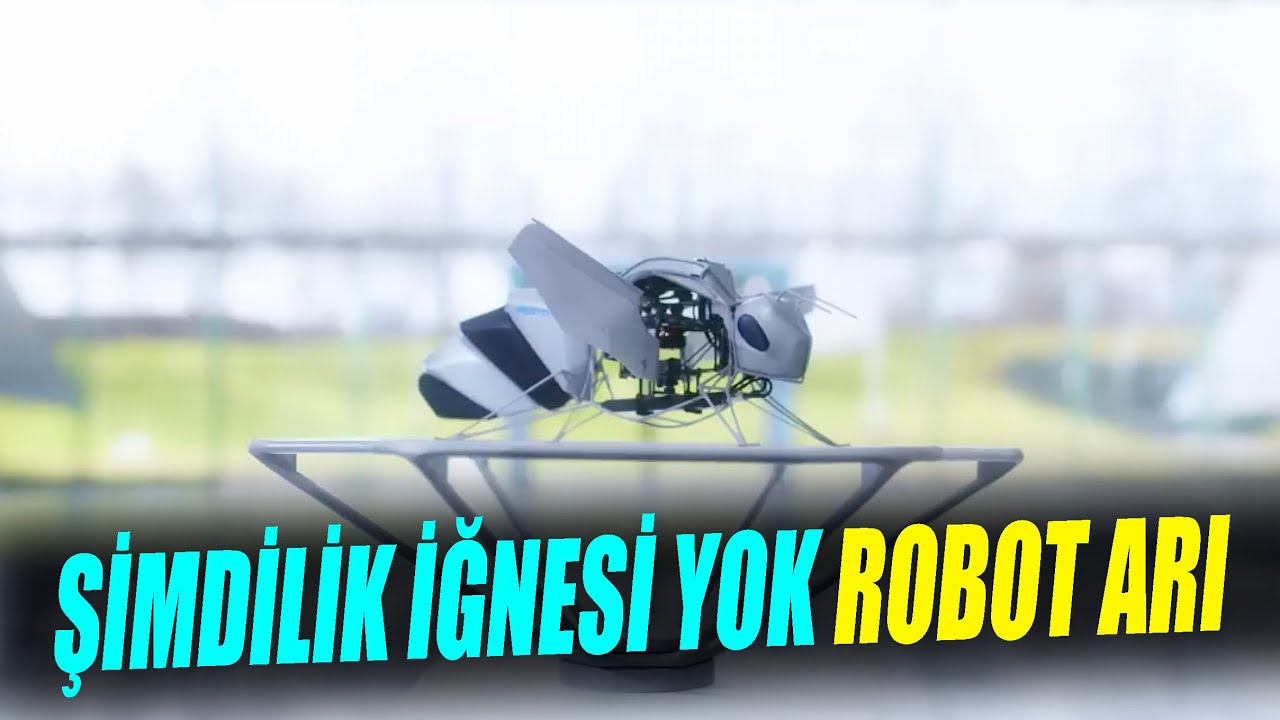 ROBOT ARI göreve hazır: Şimdilik! İğnesi yok - Bionic Bee - Festo - Savunma Sanayi Defence ...