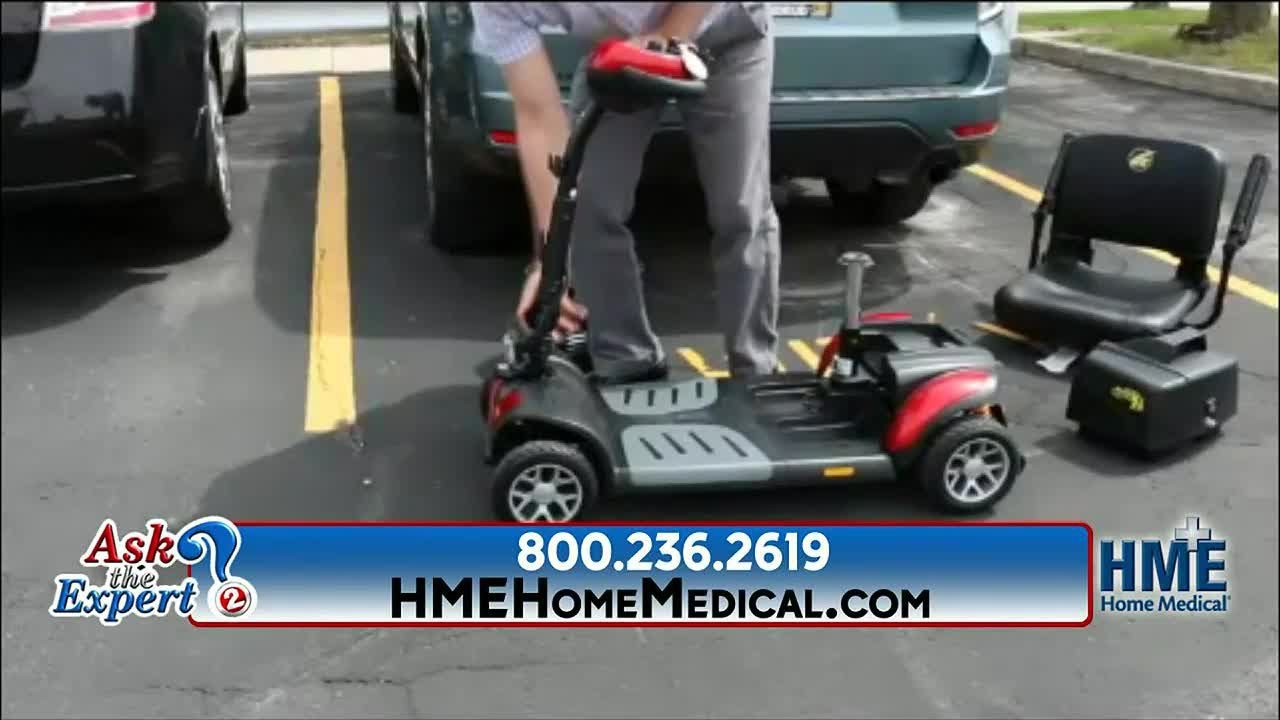 HME Home Medical: Scooters and mobility aids - YouTube
