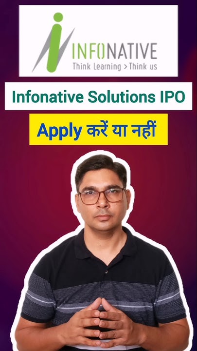 Infonative Solutions IPO apply or avoid #shorts - YouTube
