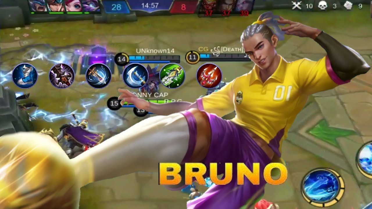 Mobile legend Bruno perfect build in 2019 - Bruno Elite skin best ...