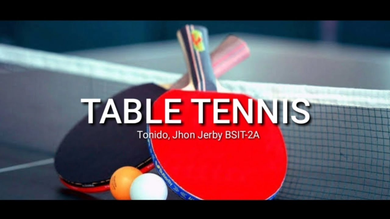 Table Tennis | Rules & Basic Elements - YouTube