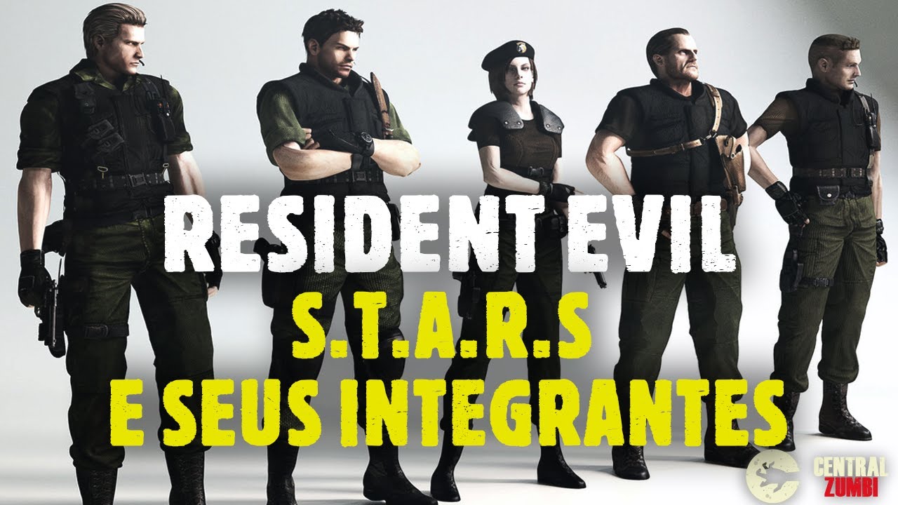 RESIDENT EVIL: S.T.A.R.S E SEUS INTEGRANTES - YouTube