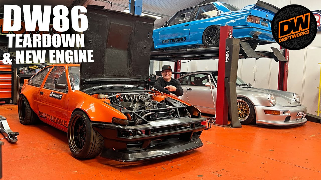 DW86 - My Wild 700hp AE86 gets a New RHS Engine - YouTube