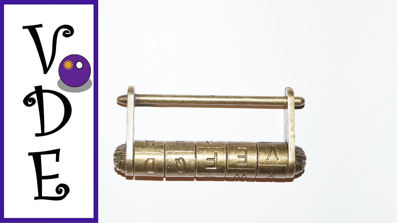 [291] A chinese combination lock - YouTube