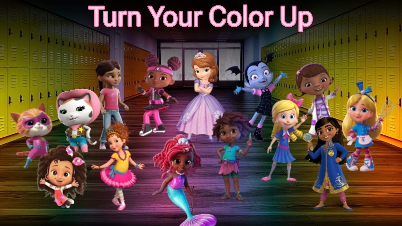 Girl Junior Theme Turn Your Color Up Rainbow High Intro Music Video ...