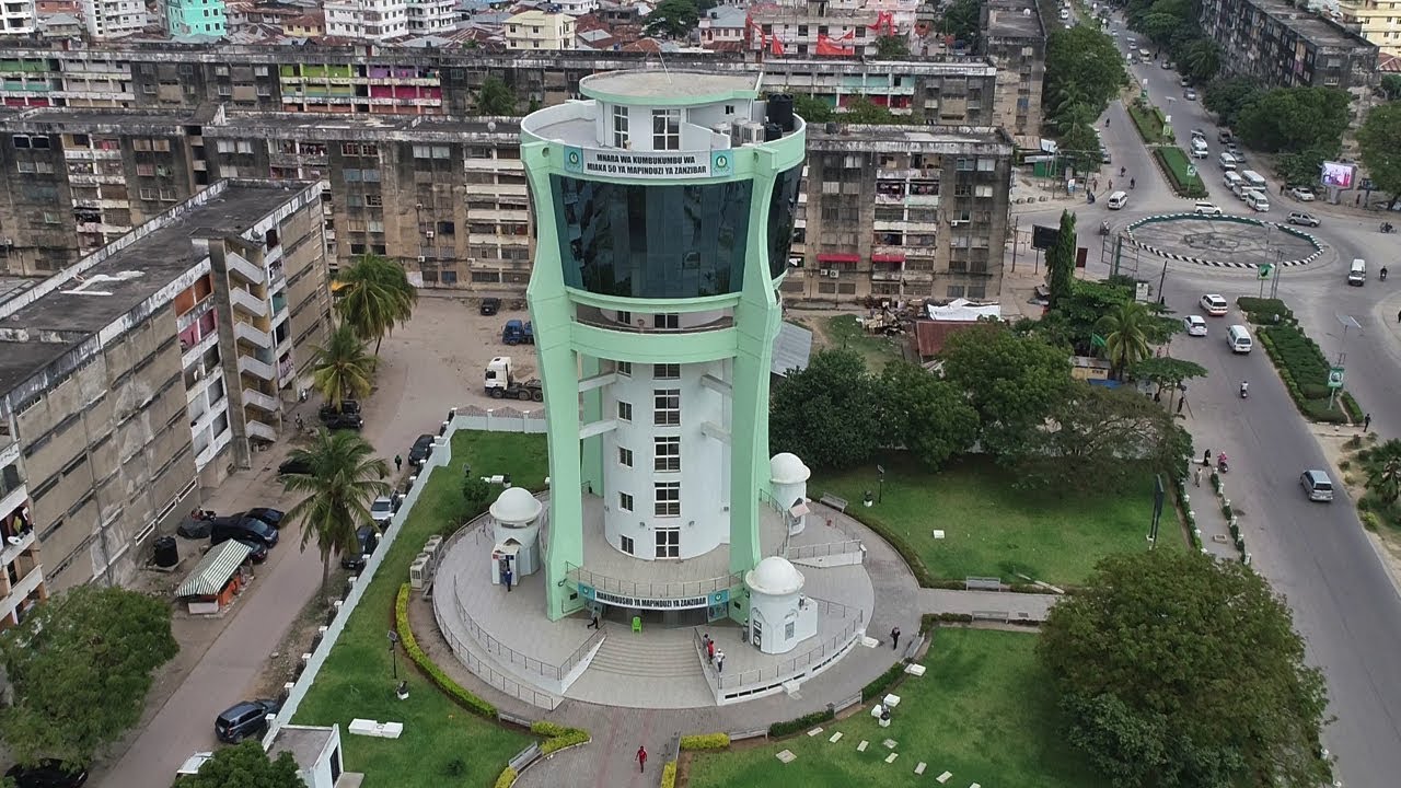 Mapinduzi Revolving Restaurant Zanzibar- ZSSF - YouTube
