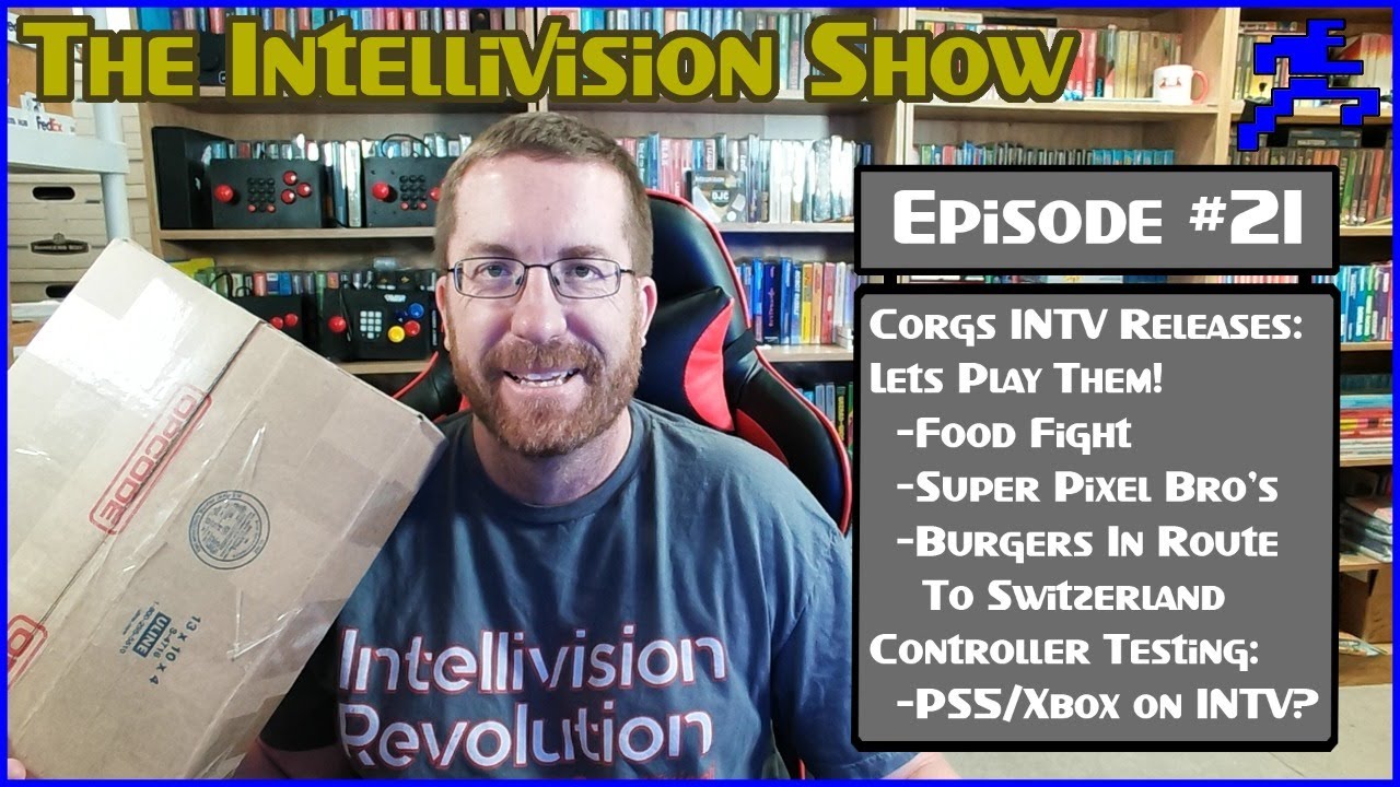 The Intellivision Show #21: We Play The Corgs INTV Game Releases ...