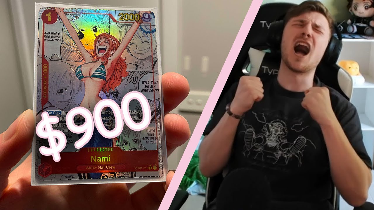 Pulling a Manga Nami!!!! One Piece TCG PRB 01 Unboxing - YouTube