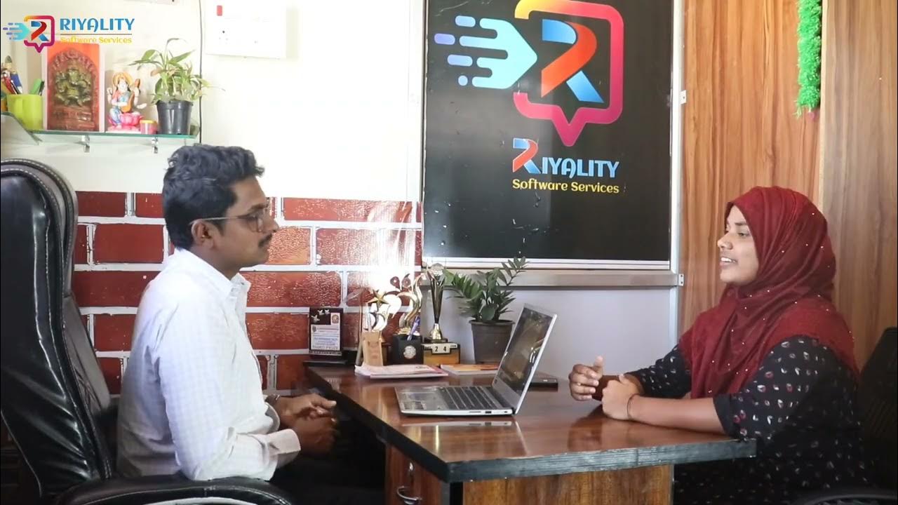 Mock Interview: Riyality Software Services Sangola | Training & Development Center - YouTube