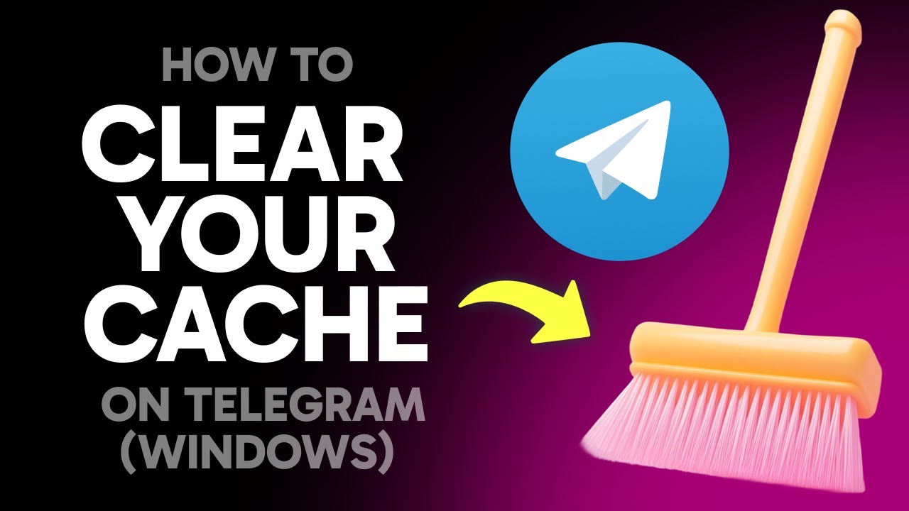 How to Clear Telegram Cache on Windows (Step by Step) 2025 - YouTube