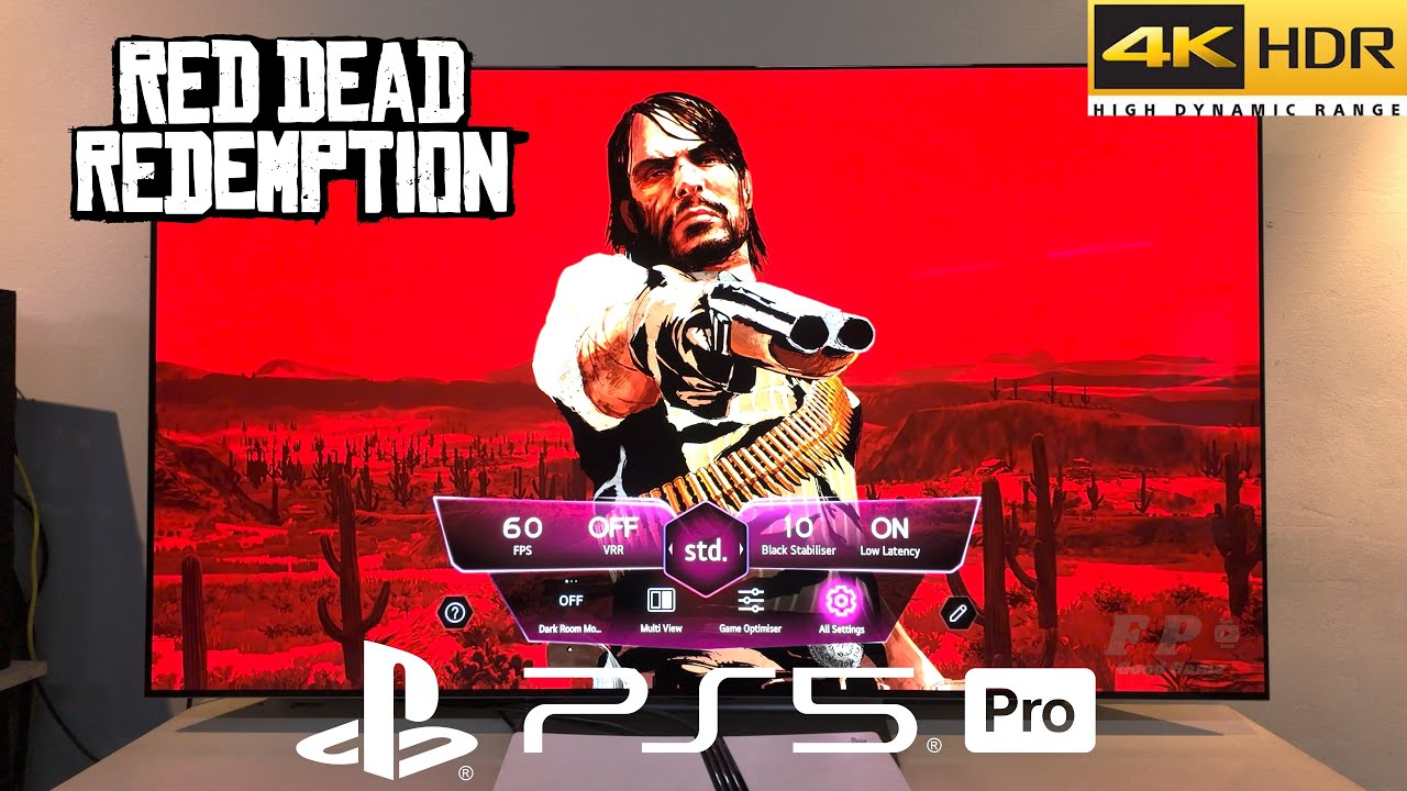 Red Dead Redemption PS5 Pro Gameplay With LG Oled TV 4K (ps4 image ...