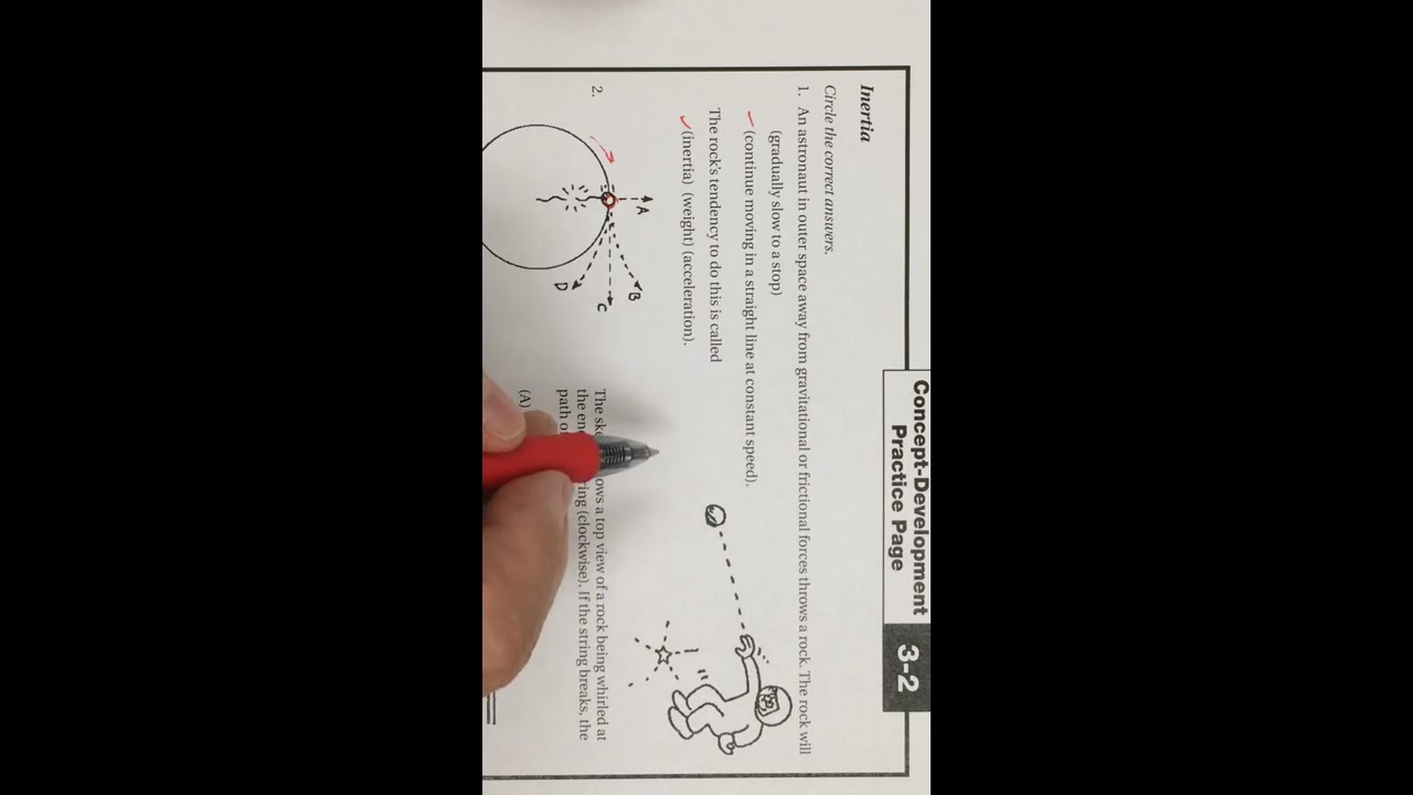 Conceptual Physics Conceptual Development 3.2 - YouTube