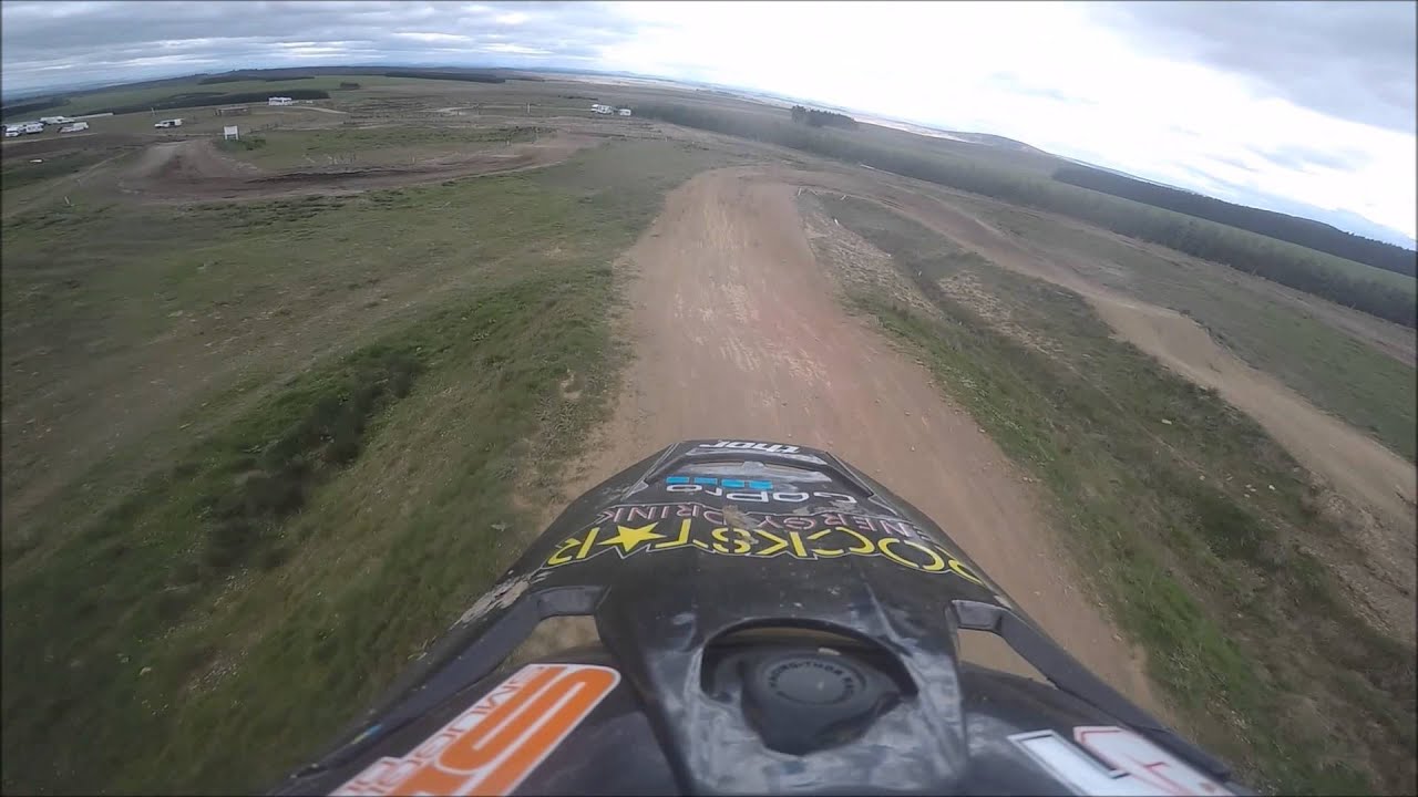 Few laps of Duns Motocross Track with Bryan Mac#121 . GoPro KXF 250 ...