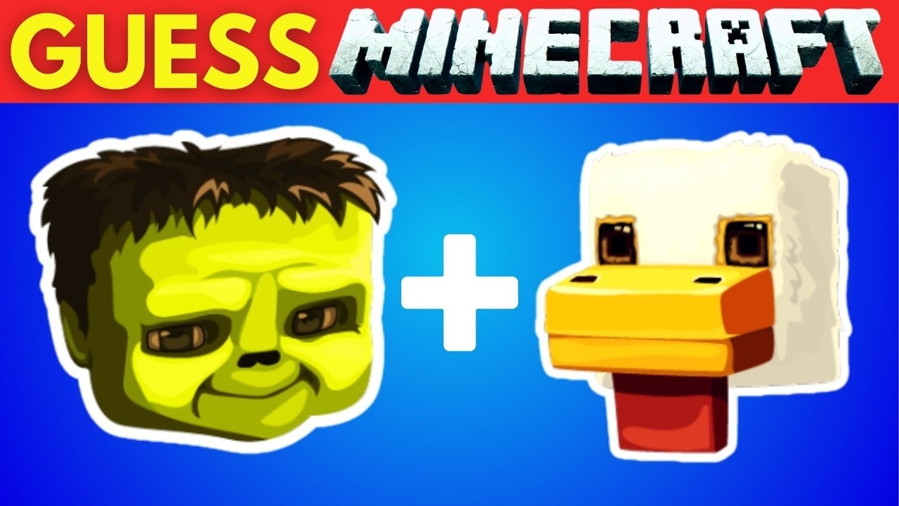 Guess MINECRAFT Movie Characters By EMOJI 🎮🧱~ A Minecraft Movie Quiz ...