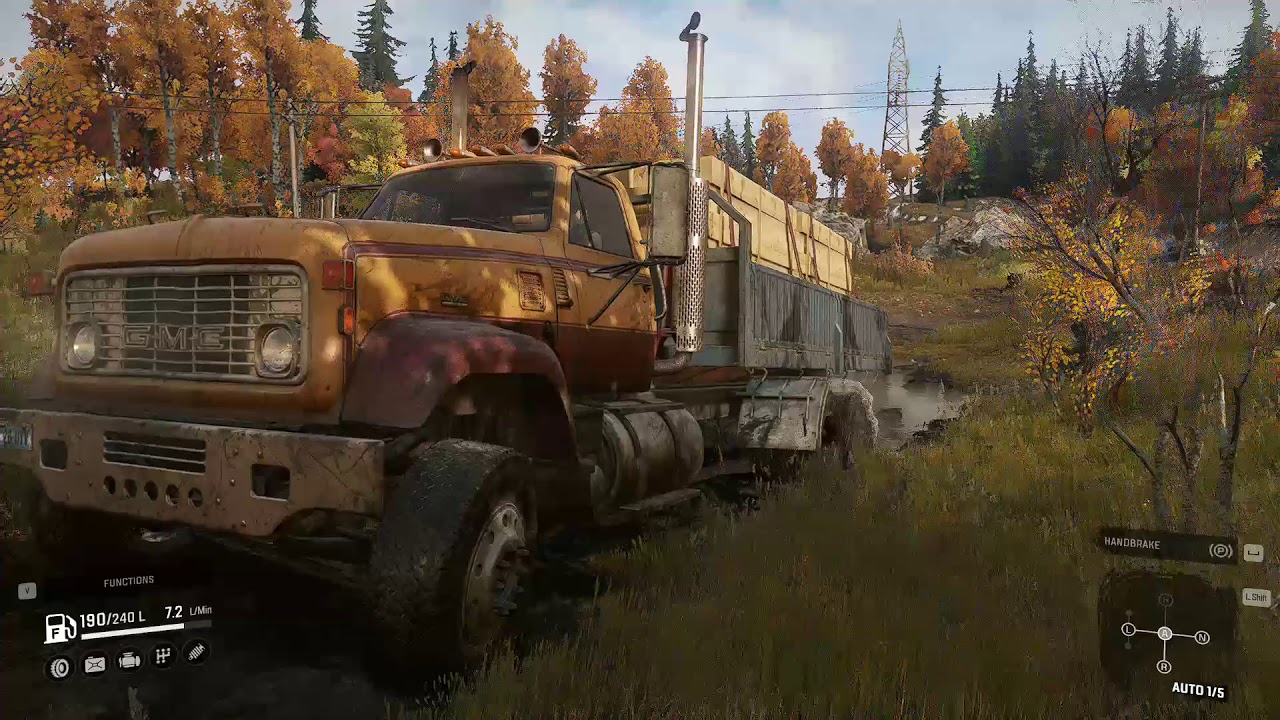 SnowRunner GMC Truck Gameplay HD - YouTube