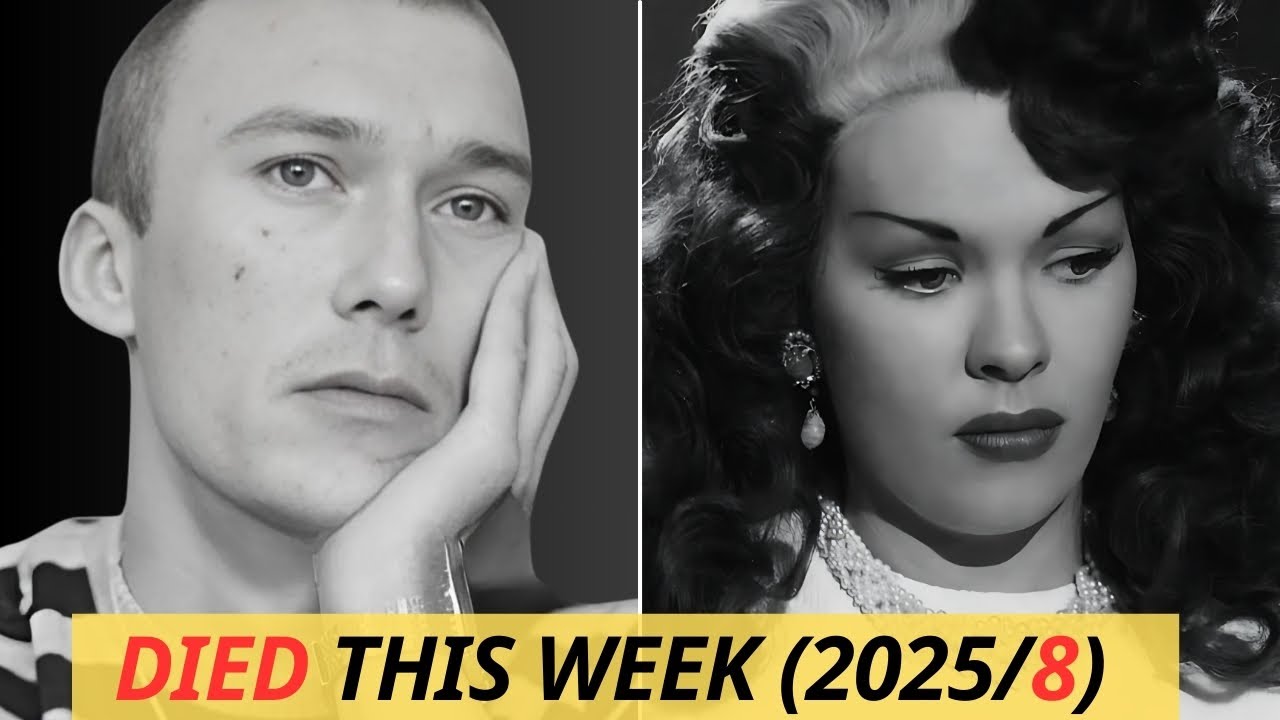 Famous People Who Died This Week (2025/8) - YouTube