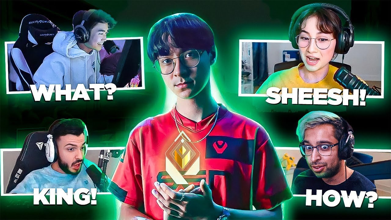 VALORANT PROS/STREAMERS REACT TO UNBELIEVABLE TENZ PLAYS #3 - YouTube