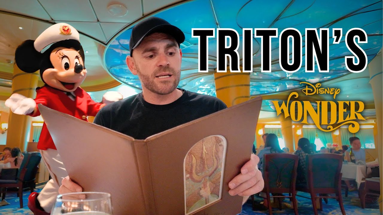 Dinner inside Disney’s Little Mermaid-themed restaurant! 🧜‍♀️🍽️ - YouTube