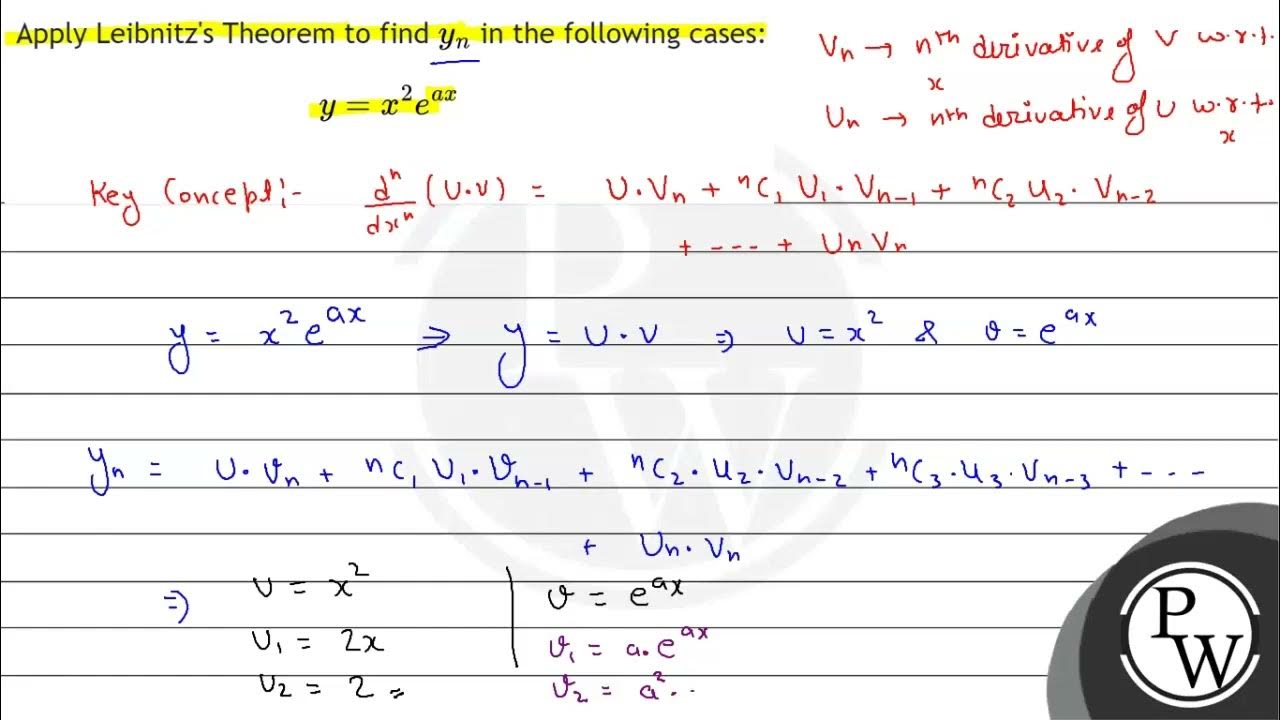 apply-leibnitz-s-theorem-to-find-y-n-in-the-following-cases