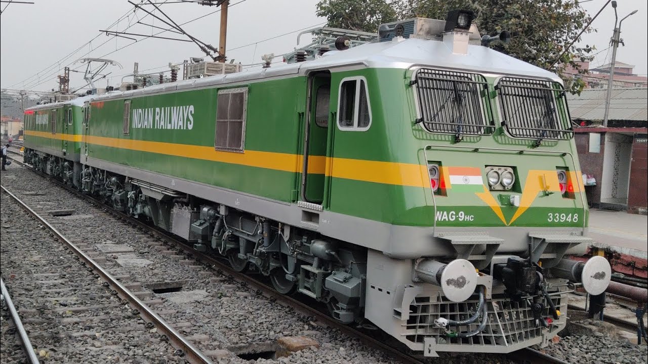 Brand New ASANSOL WAG 9HC | Chitranjan Locomotive Work | The Journey On ...