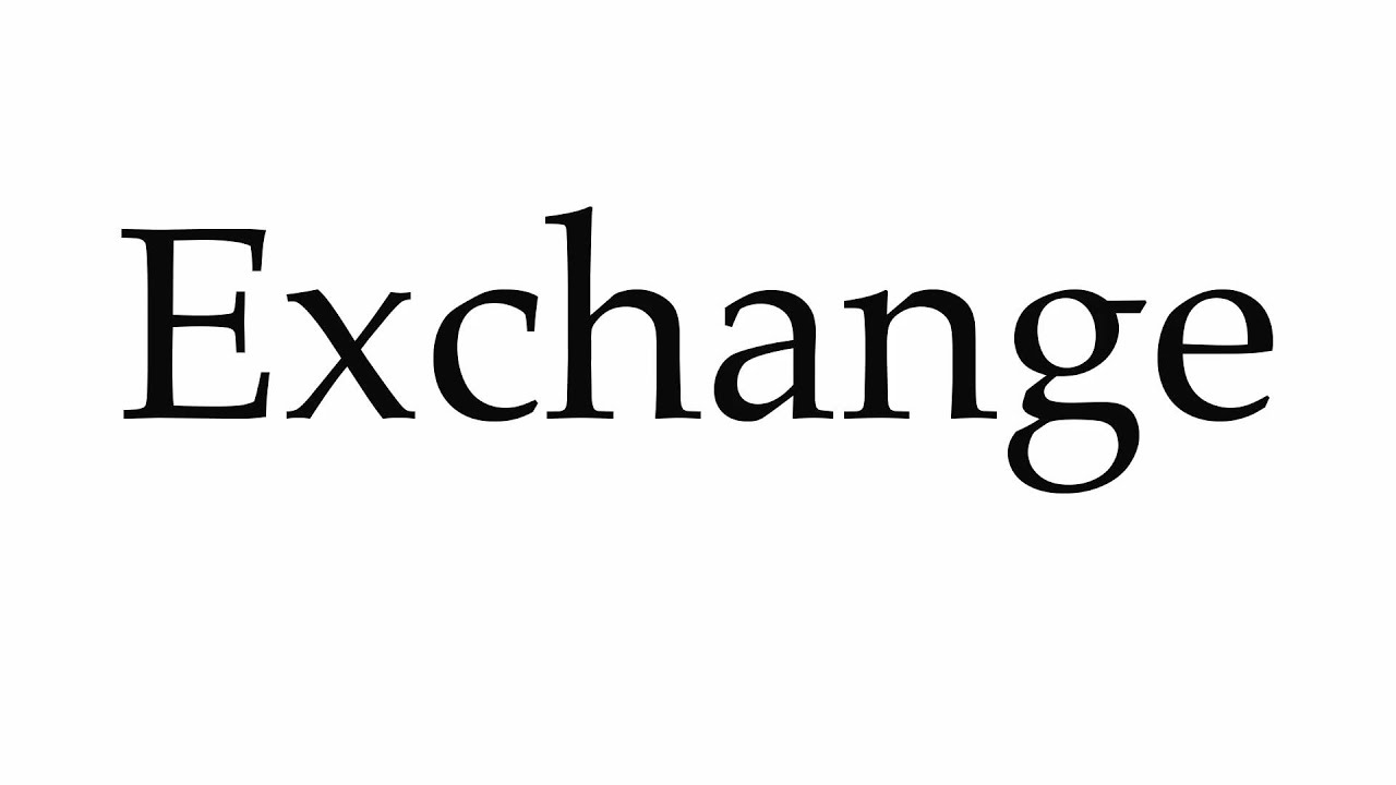 Exchange Pronunciation Symbols at Margarito Rosemary blog