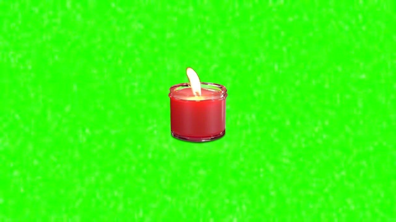 Green Screen Candle Effects || Chroma Key Candle Animations || Free To ...
