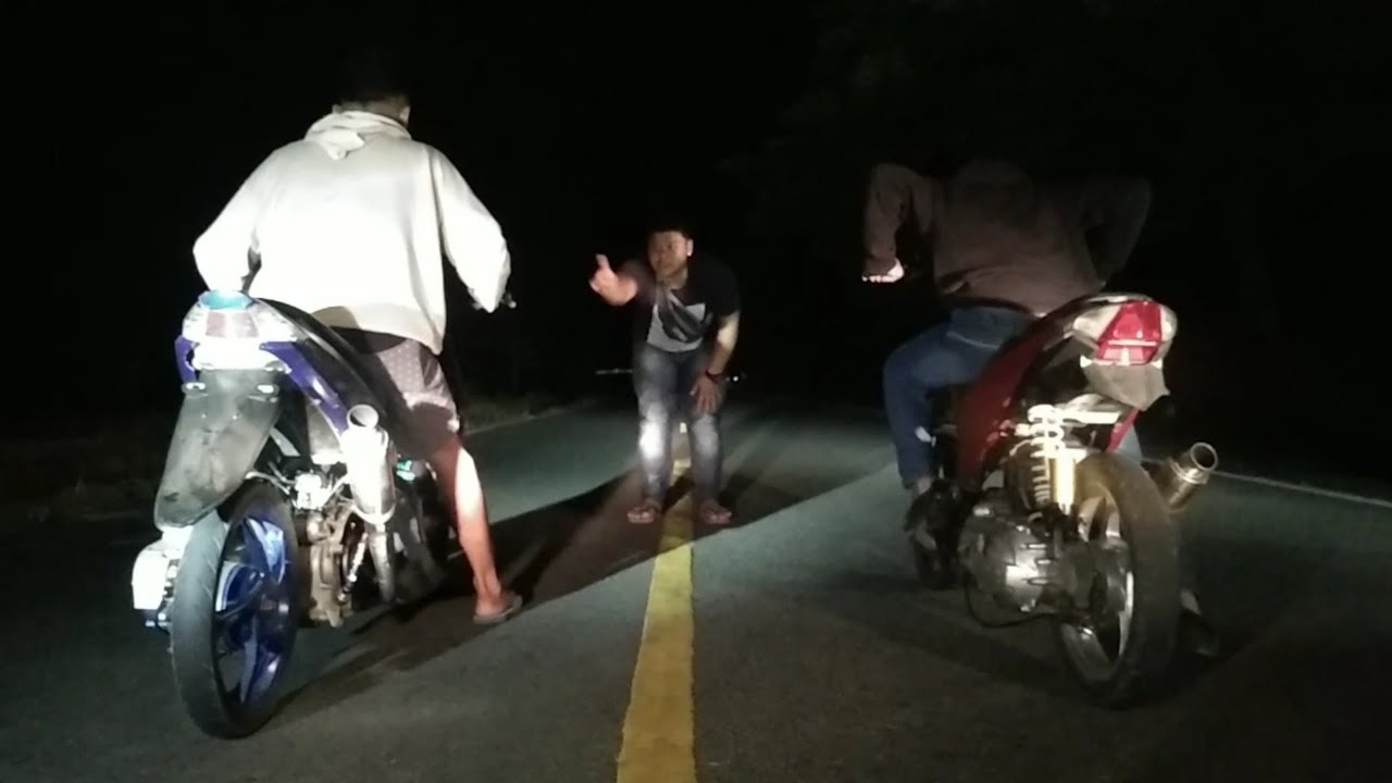 Honda Beat Vs Mio Drag race !!Balap Garut Selatan - YouTube