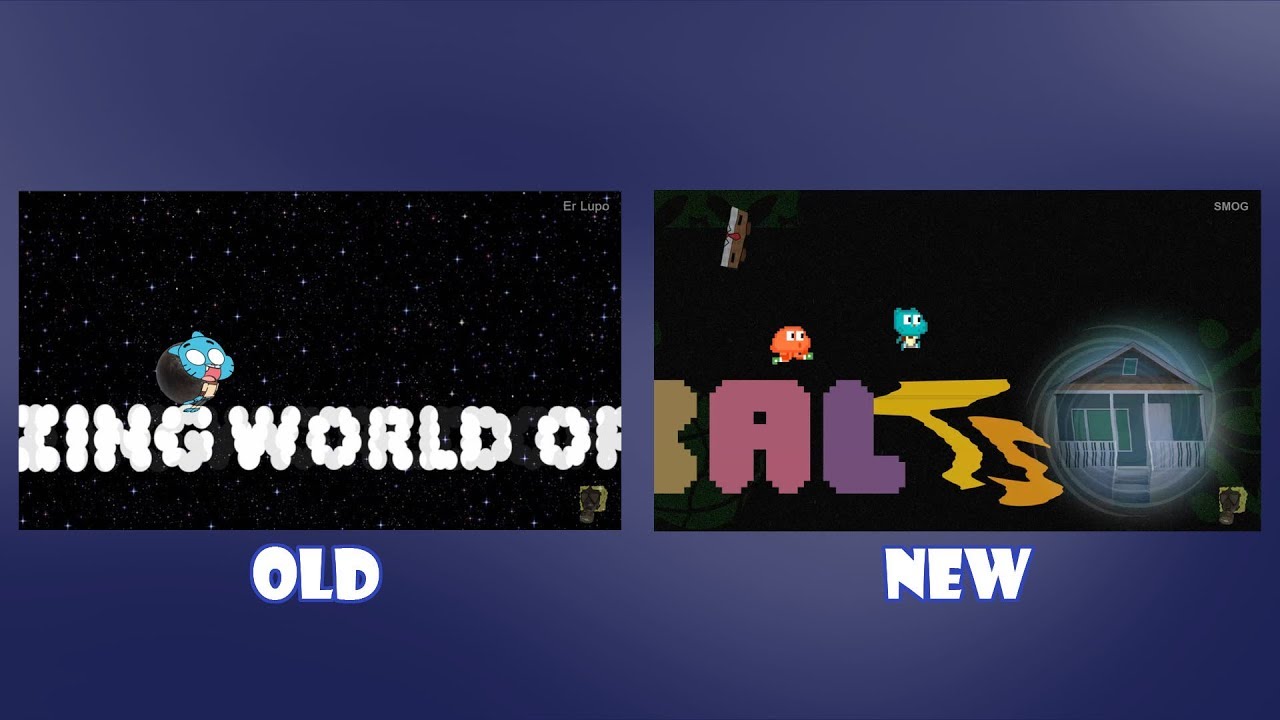 Spongebob Theme COMPARISON (The Amazing World Of Gumball parody)) - YouTube