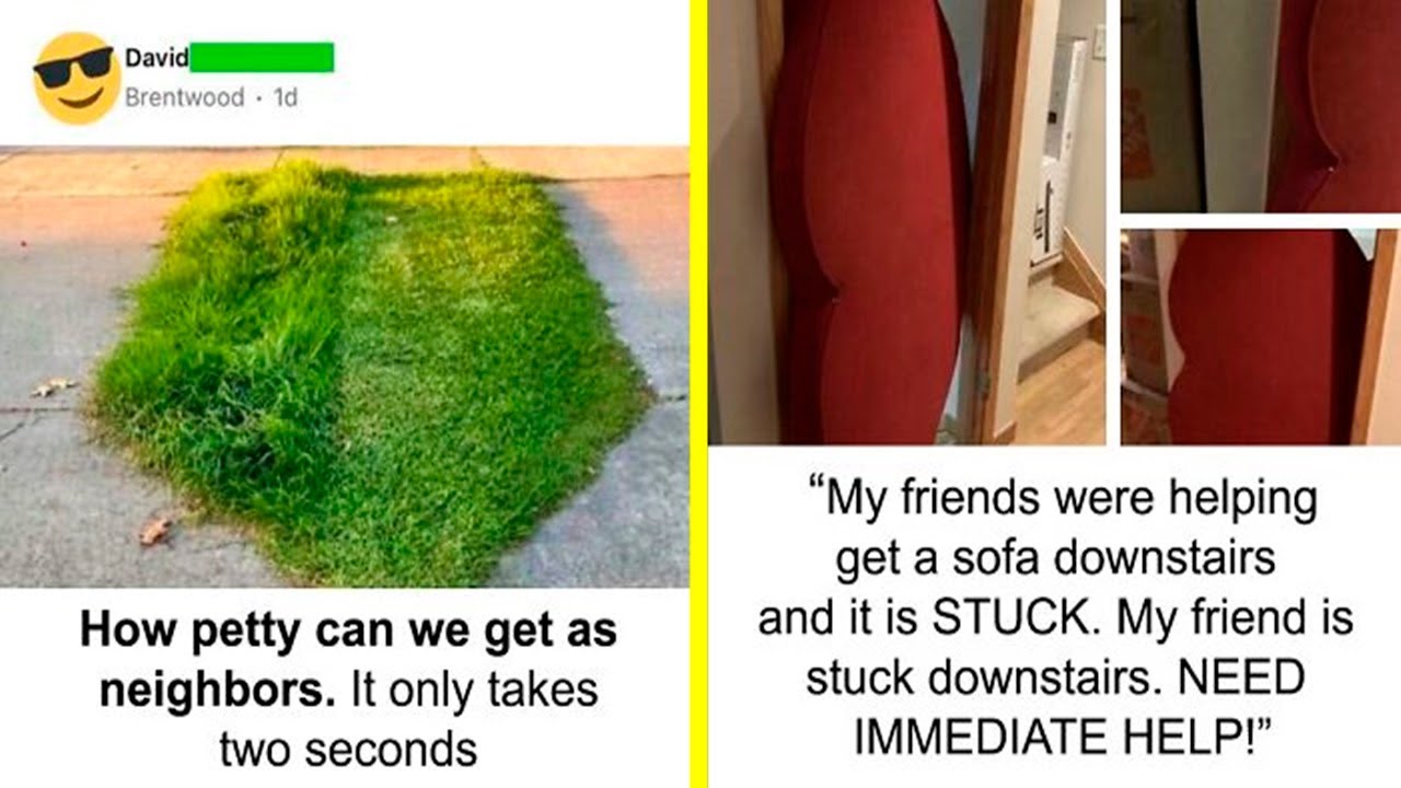 Times People Surprised Their Neighbors With These Funny Or Bizarre ...